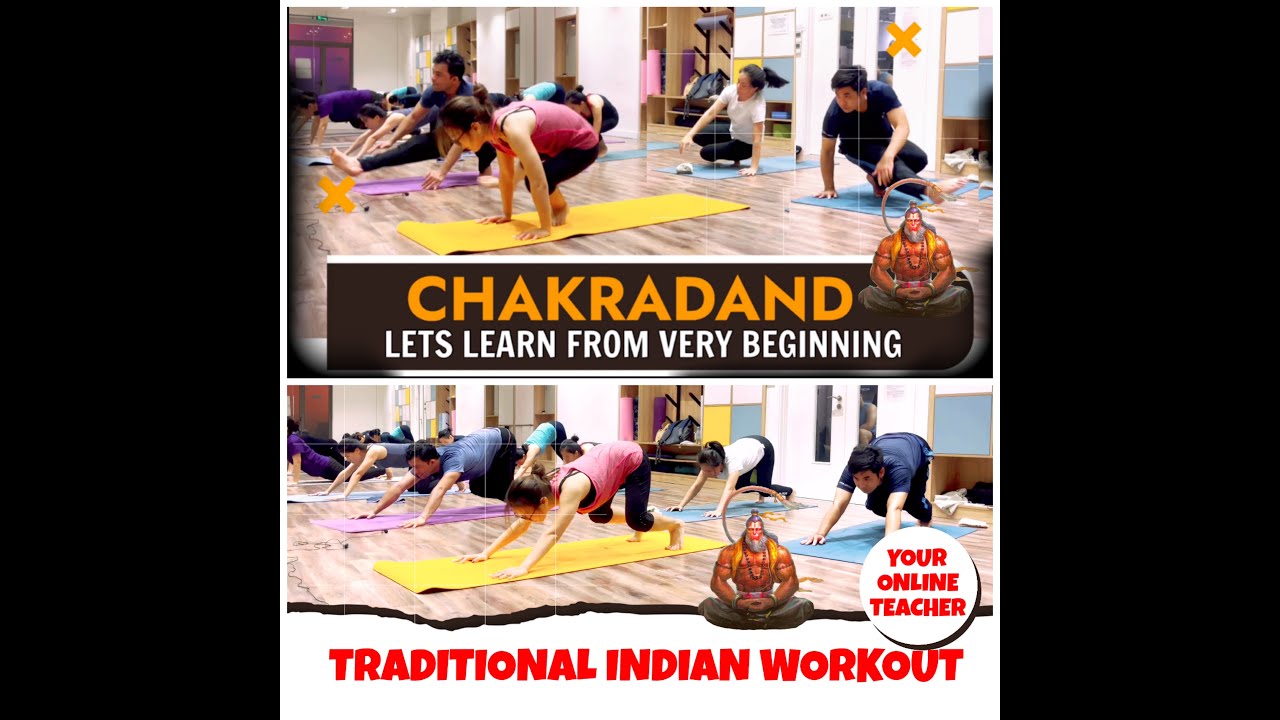 Chakra Dand Whole Body Workout | How To Do Chakra Dand | Chakra Dand ...