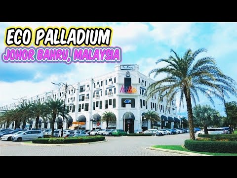 Eco Palladium Shopping Mall in Johor Bahru, Malaysia. Walking Tour in ...