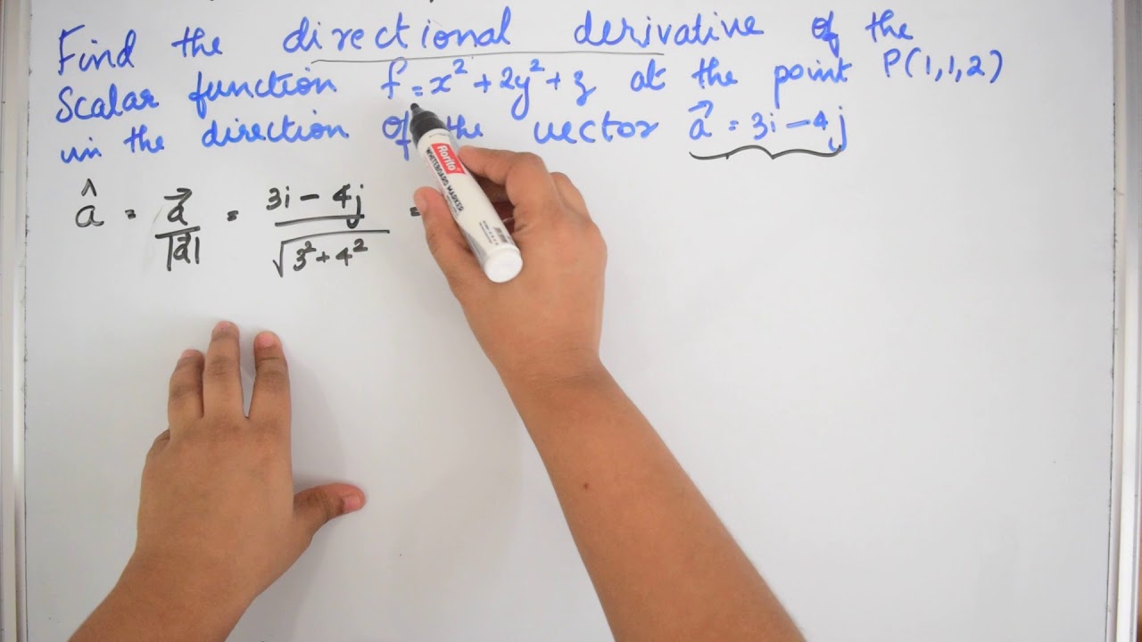GATE Engineering Mathematics questions | Directional Derivative ...