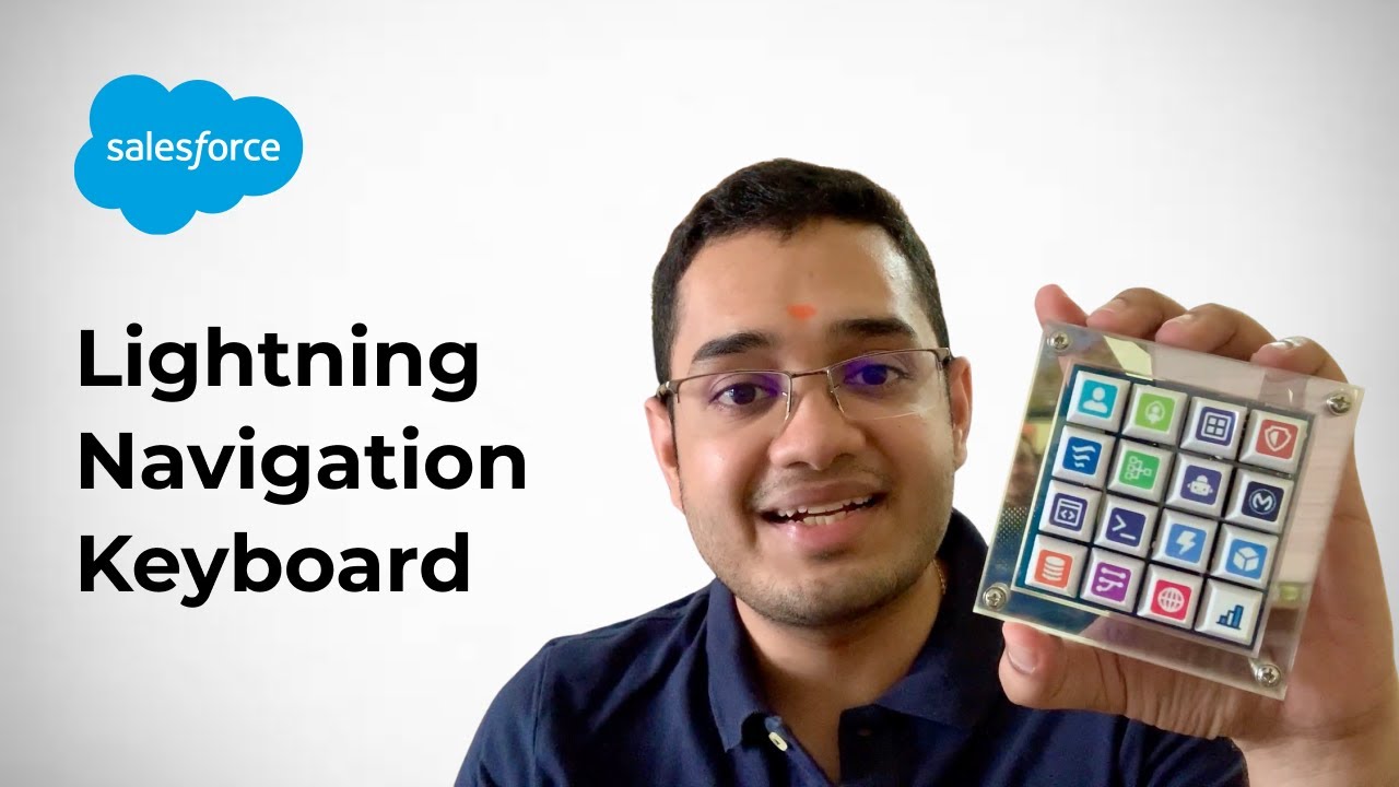I built a keyboard to quickly go to my most frequently used Salesforce ...