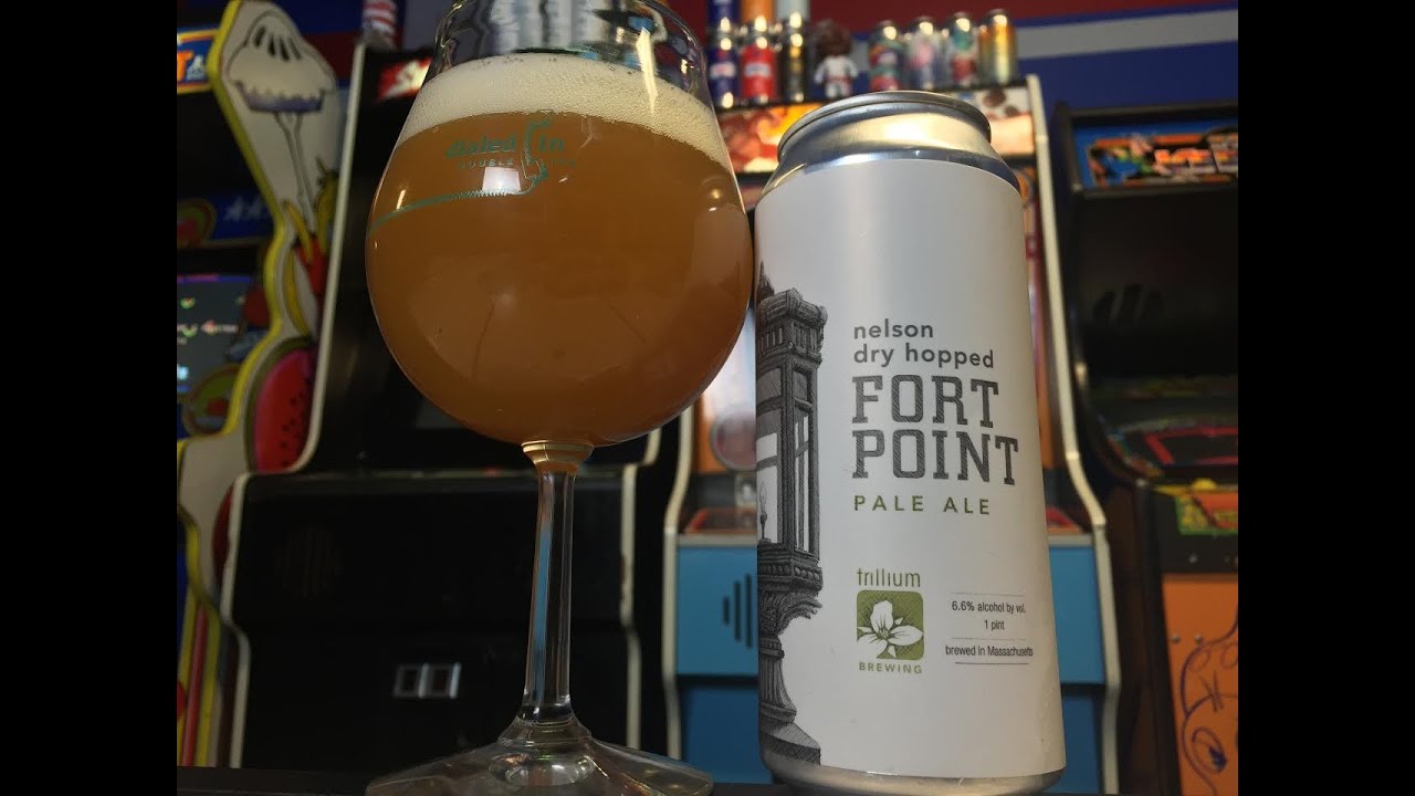 Beer Review #345 - Trillium Brewing - Nelson Dry Hopped Fort Point - 6. ...