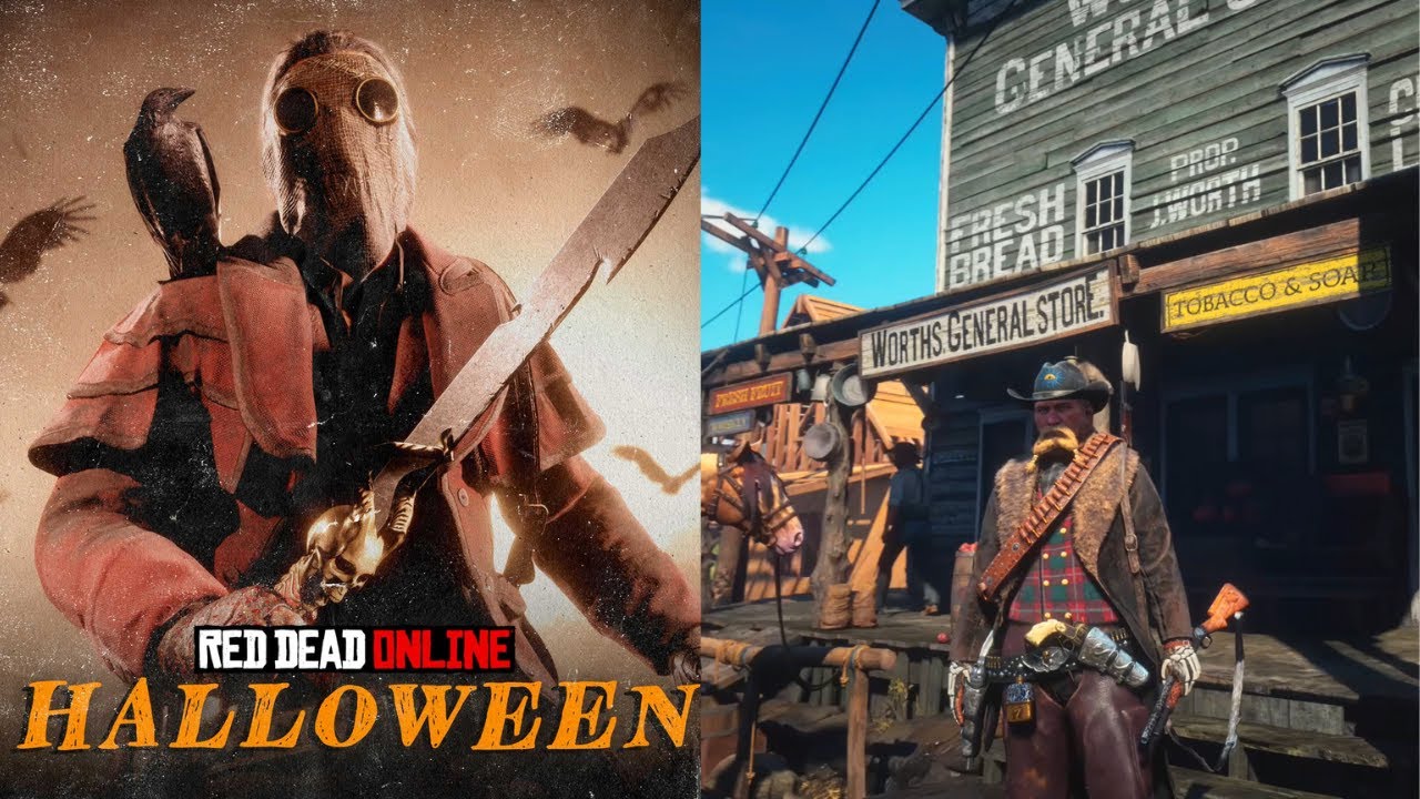 Red Dead Online - Halloween Pump-Action Shotgun Variant! #shorts # ...