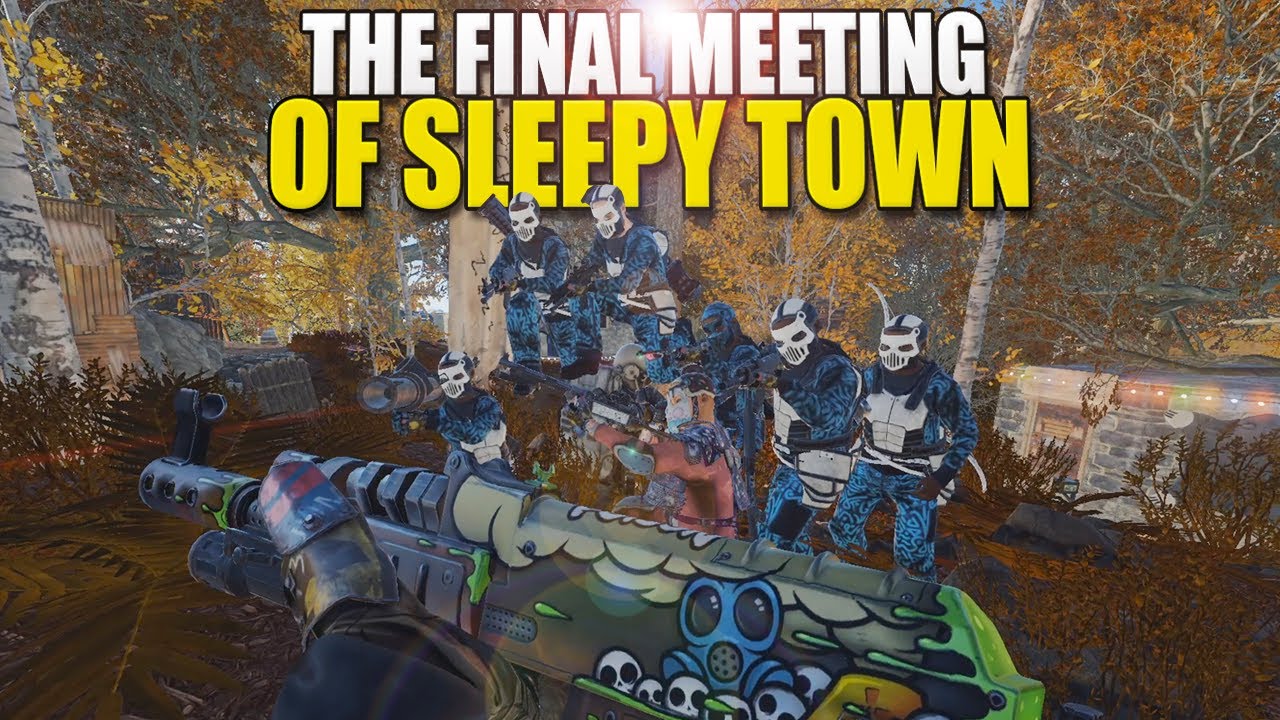 THE FINAL TOWN MEETING - SLEEPY TOWN (Rust) Part 5/5 - YouTube
