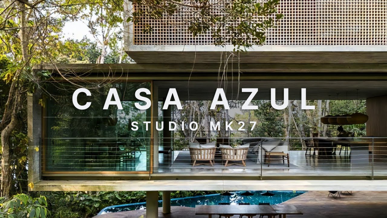 Casa Azul by Studio MK27: Stunning Residential with Amazing Atlantic ...