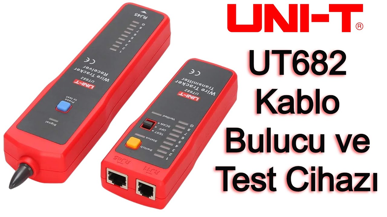Unit UT682 Kablo Bulucu ve Kablo Test Cihazı | Wire Tracker - YouTube