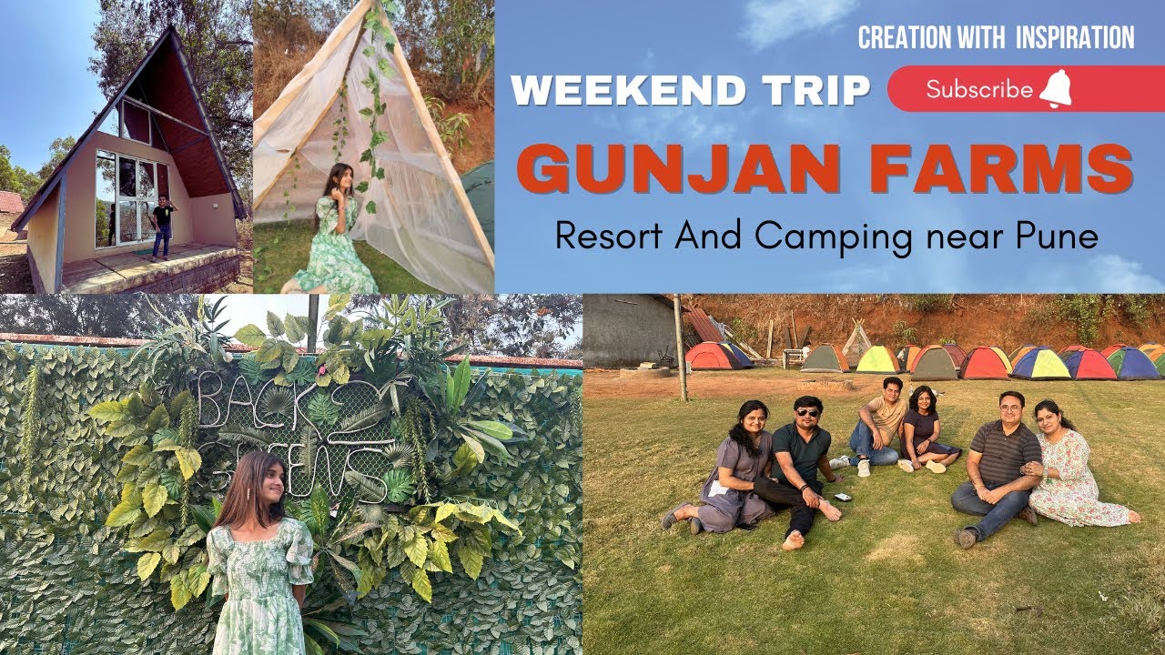 Gunjan farms | Pune’s Most Budget Stay | Weekend Stay - YouTube