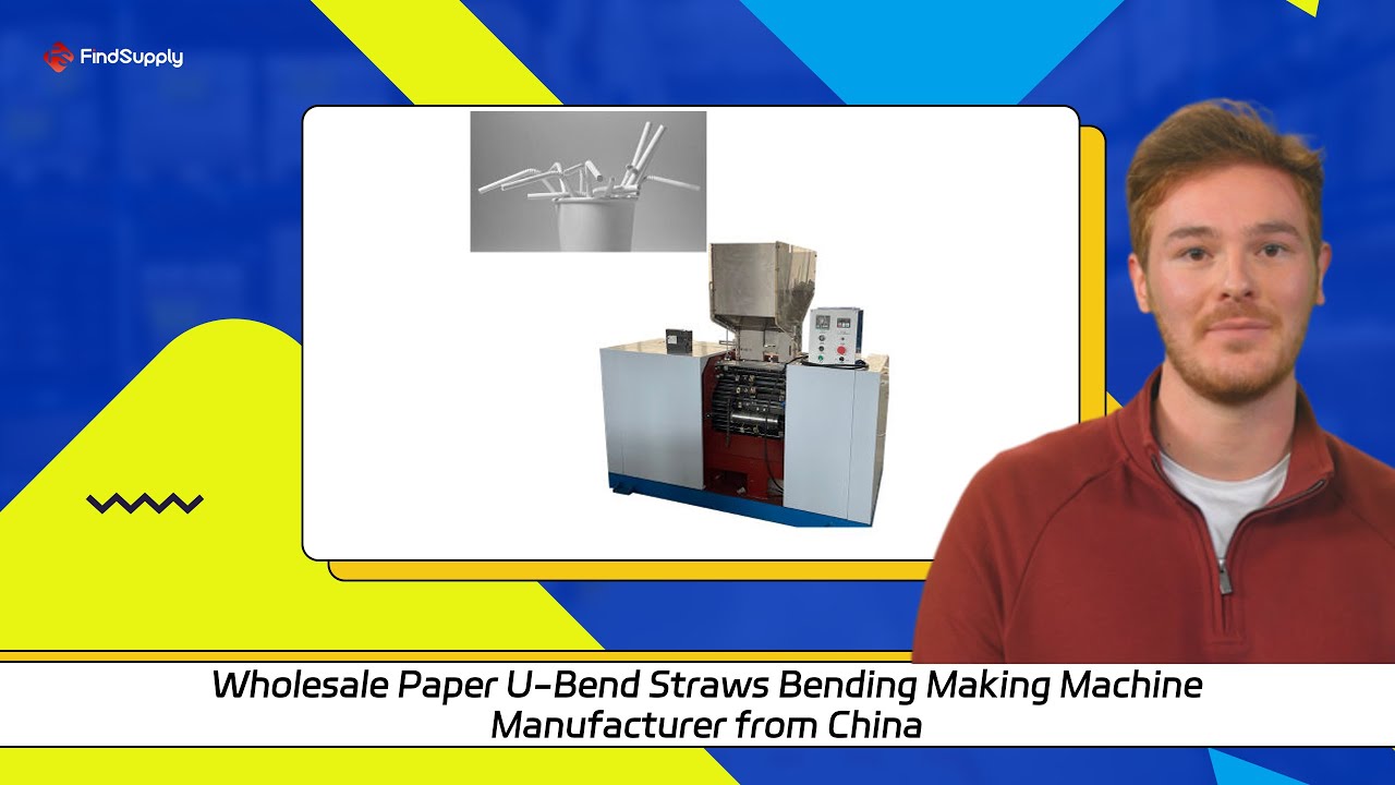 Wholesale Paper U-Bend Straws Bending Making Machine Manufacturer from ...