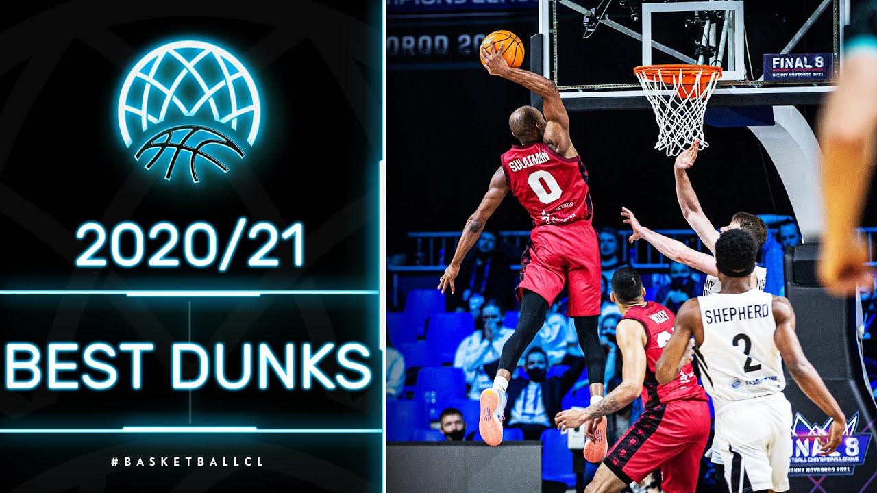 SICK Dunks of the Basketball Champions League 2020/21 Season! - YouTube