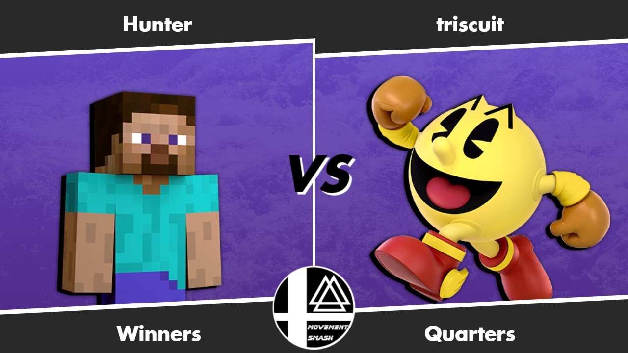 Movement Smash # 183: Hunter (Steve) vs triscuit (Pac-Man) - YouTube