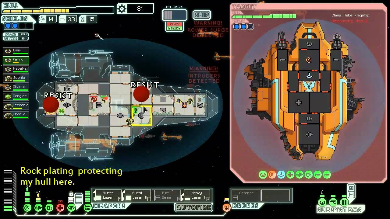 FTL: Faster Than Light - Beating the final boss (stage 3) on normal ...