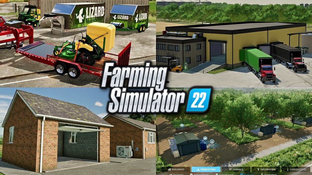 Farm Sim News - Lawn Care Trailers, GlobalMarket Warehouse, Mods ...