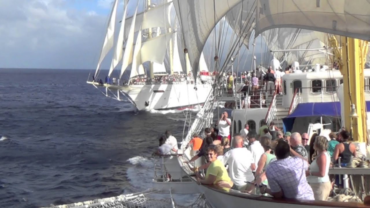 Clipper ship race - YouTube