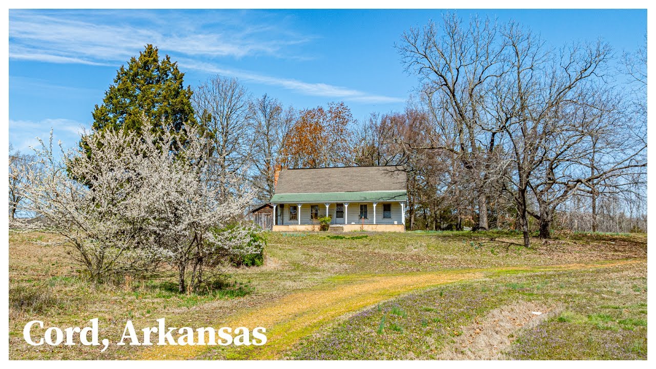 Land & House for Sale | Cord, AR 72524 - YouTube