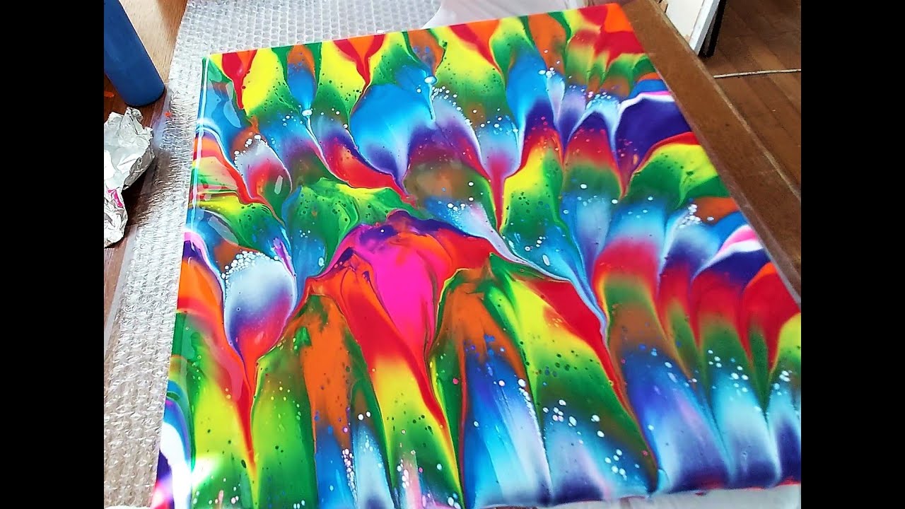 264 DIP TECHNIQUE ON THE BUBBLE PLASTIC WRAP - YouTube