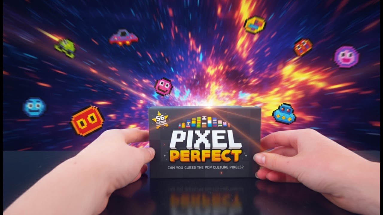 Guess who’s behind the pixels! - Pixel Perfect Card Game - YouTube