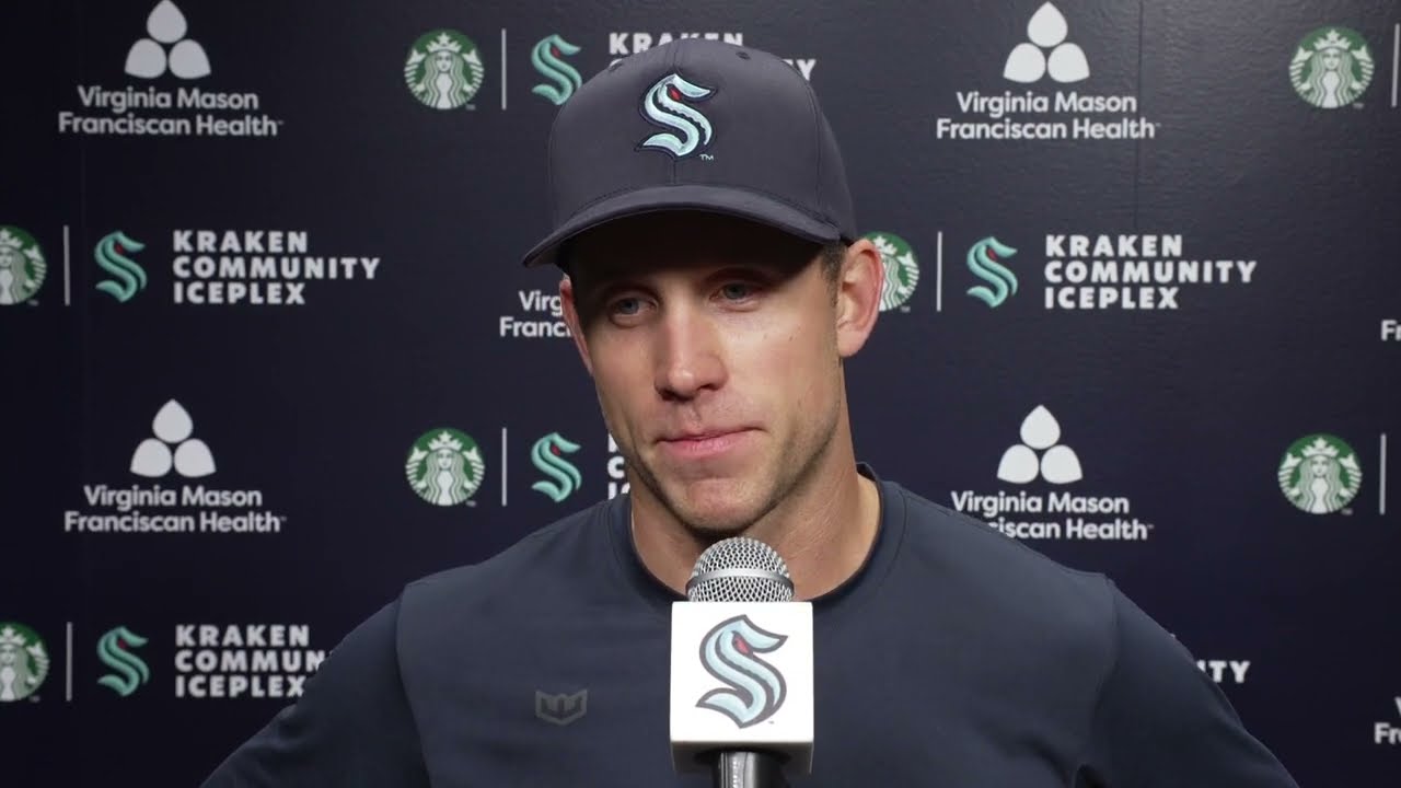 Kraken Sound: Jaden Schwartz - Sept. 27, 2022 Morning Skate - YouTube