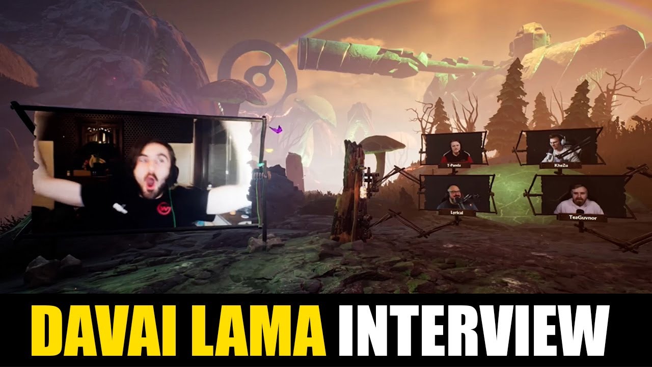 Davai Lama getting emotional in another interview - YouTube