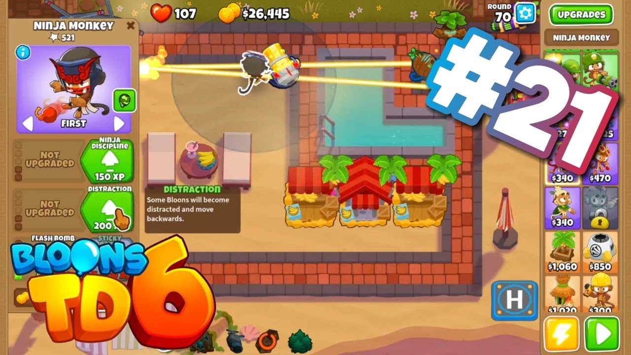 Bloons TD 6 the resort part 21 - YouTube