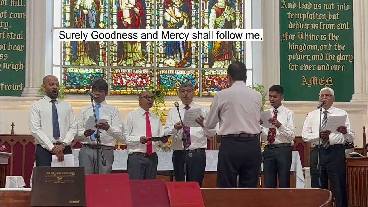 SURELY GOODNESS AND MERCY Lyrics and Music by J.W Peterson. .Rearranged ...