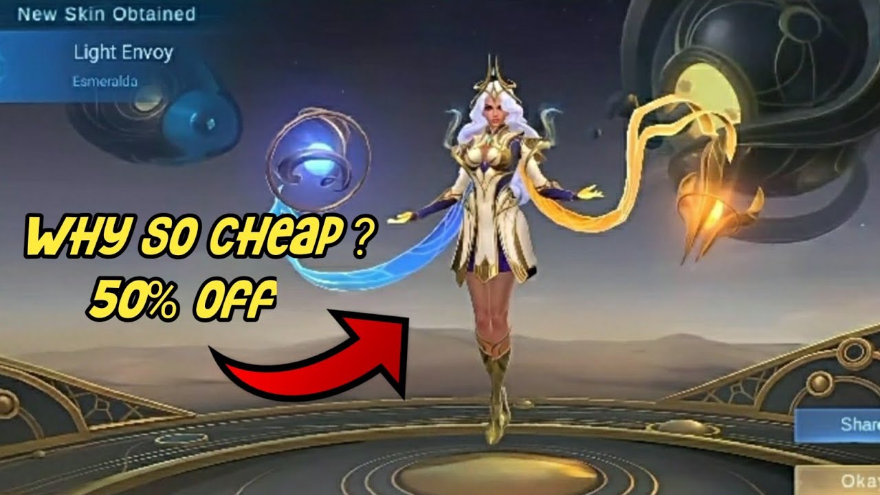 DRAW ESMERALDA COLLECTOR LIGHT ENVOY SKIN AT 50% OFF || GUIDE FOR ...