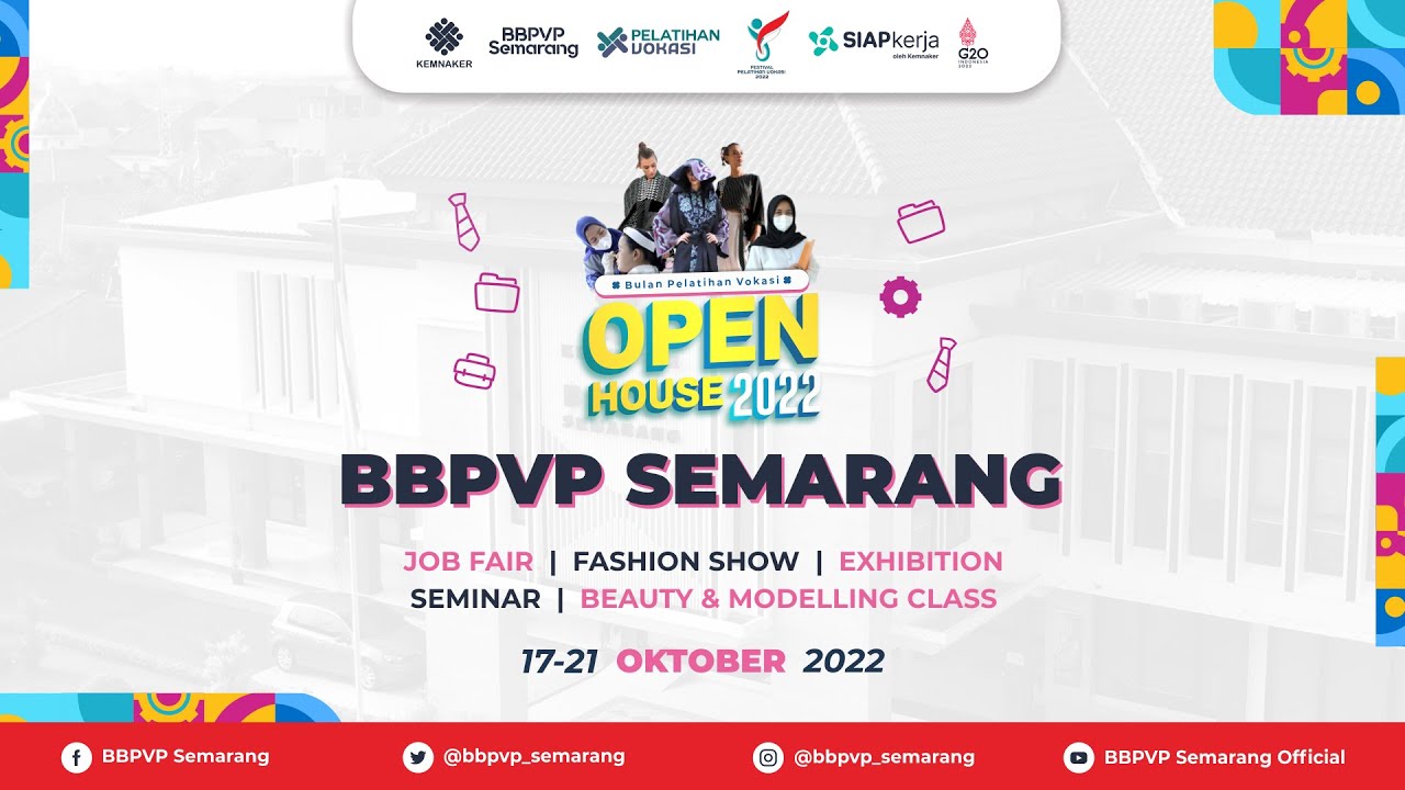 LIVE DAY #4 - OPEN HOUSE BBPVP SEMARANG 2022 [ FASHION SHOW ] - YouTube