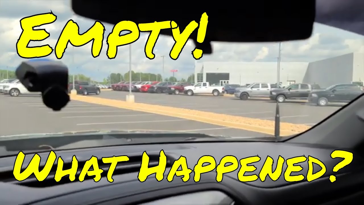 CAR LOTS ARE EMPTY: What Happened To All The Inventory? - YouTube