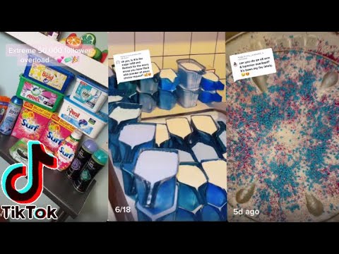 LAUNDRY POWDER OVERLOAD CLEANTOK COMPILATION - YouTube