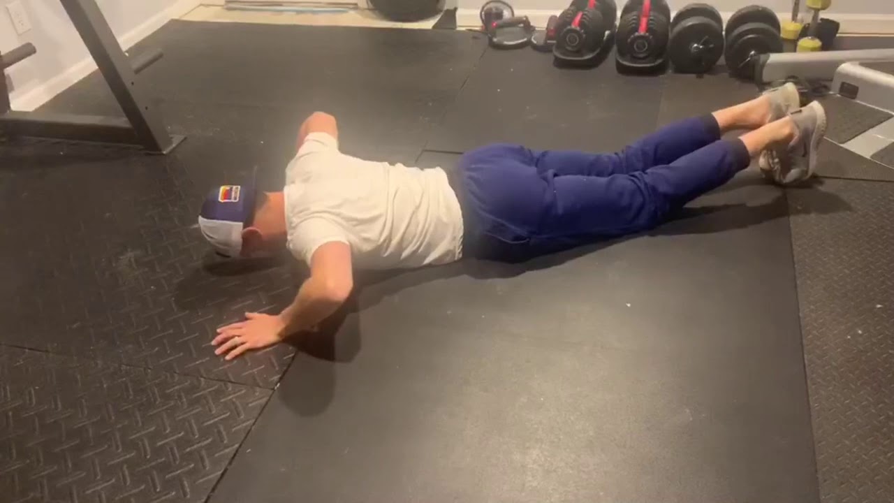 Trunk Stability Push Up - YouTube