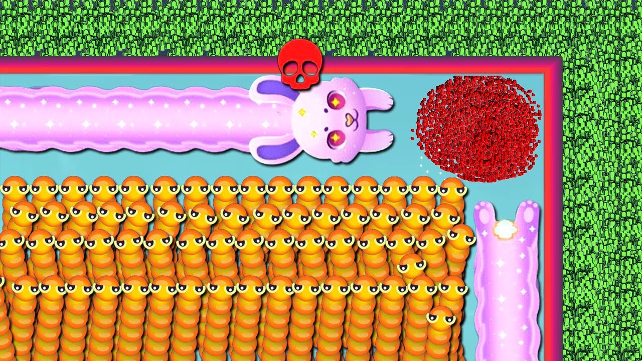 OMG! King Snake Circle Whole Snake.io Server🐍Epic Best Snake.io ...