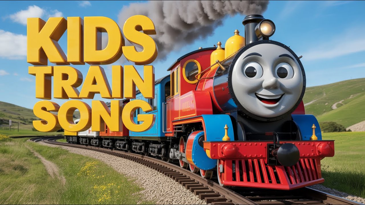 Fun Train Song for Kids | Choo Choo Music | Nursery Rhymes ...