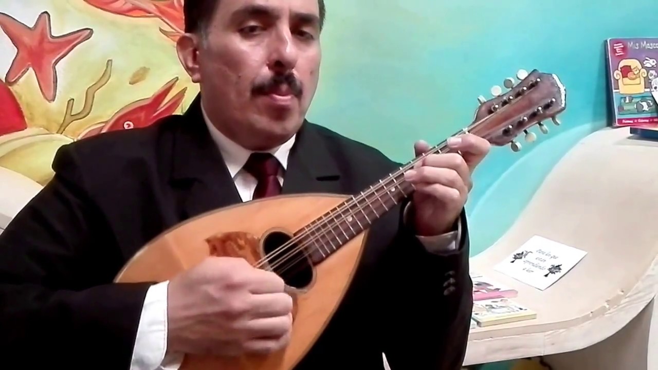 Tutoriales de Mandolina "Le canto a la mujer de pelo blanco" al estilo de Pedrito Fernandez ...