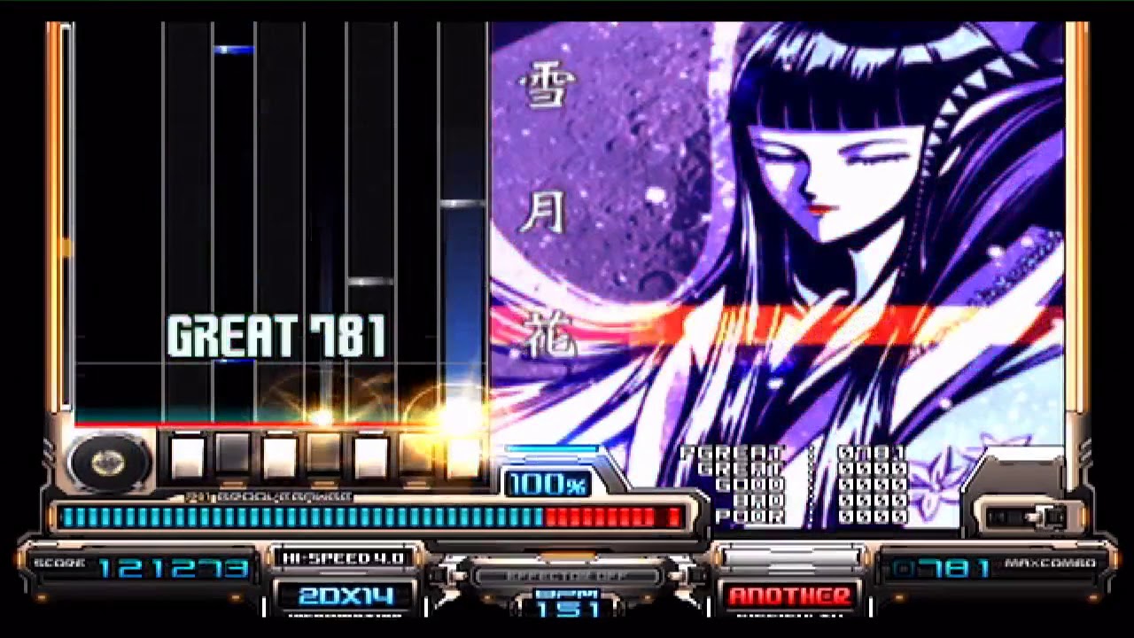 beatmania IIDX 14 GOLD - 雪月花 [ANOTHER] - YouTube