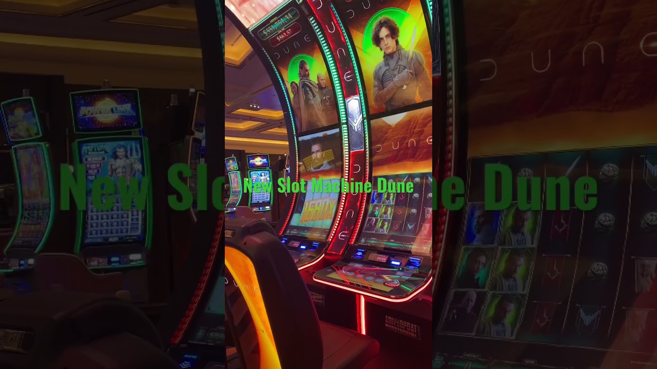 DUNE Slot Machine Resort World Casino Las Vegas - YouTube