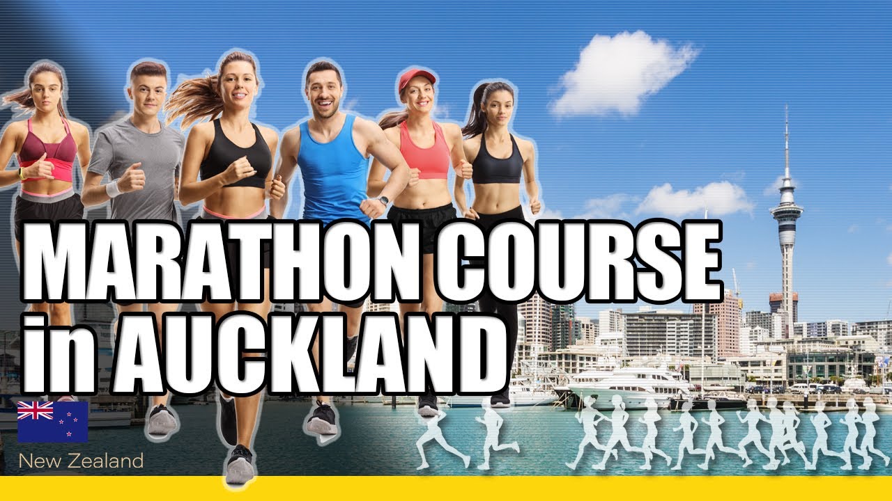 Marathon course at Auckland Marathon - YouTube