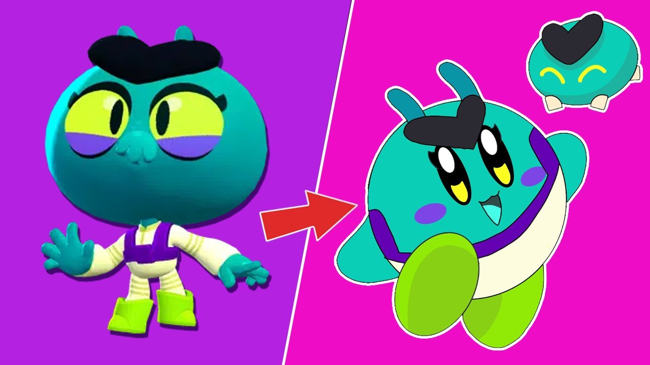 EVE & New Skins Was A Kirby | Brawl Stars - YouTube