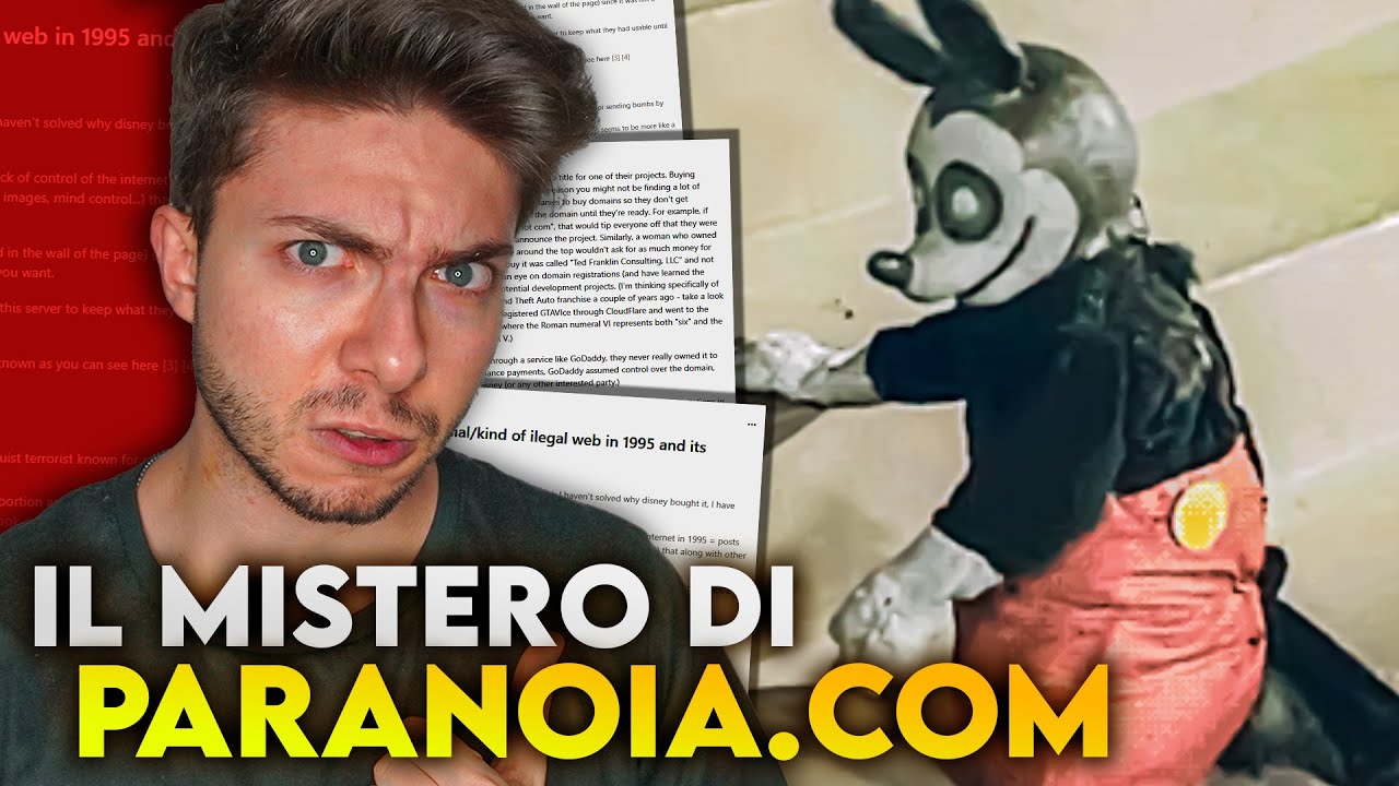 Il SITO SEGRETO della DISNEY: il MISTERO di PARANOIA.COM - Sottobosco ...