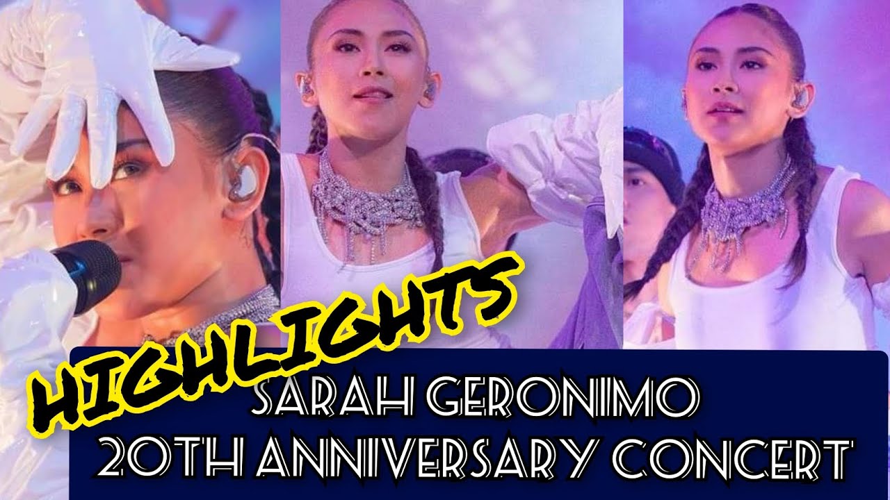 Sarah G 20th Anniversary Concert Highlights!!!!! - YouTube