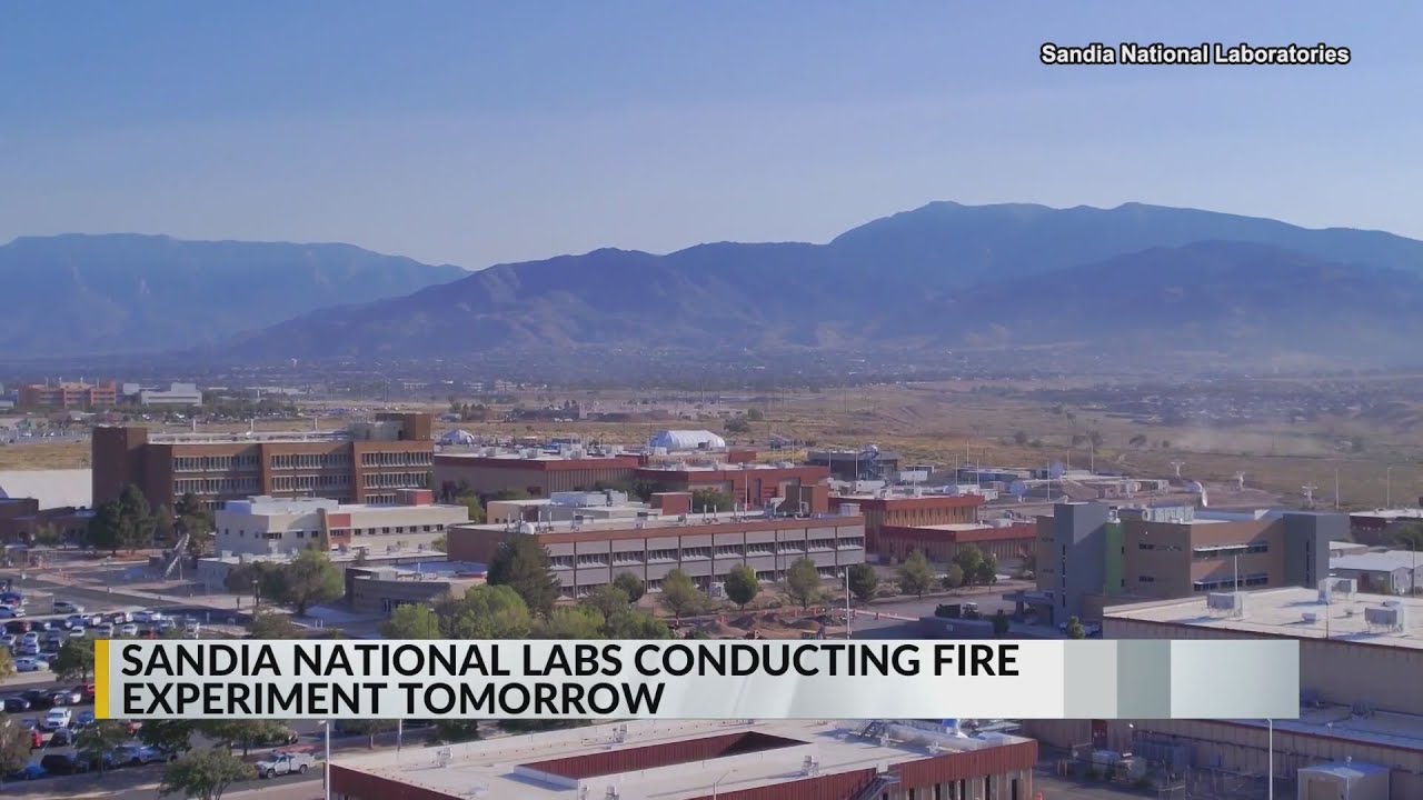 Sandia Labs to conduct experiment at Kirtland Air Force Base - YouTube