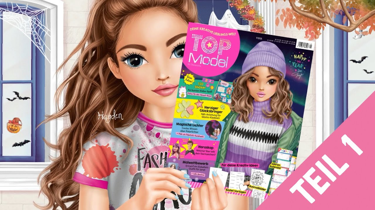 TOPModel Kreativ Magazin Januar 2025 - Fashionchaos Haydens Halloween ...
