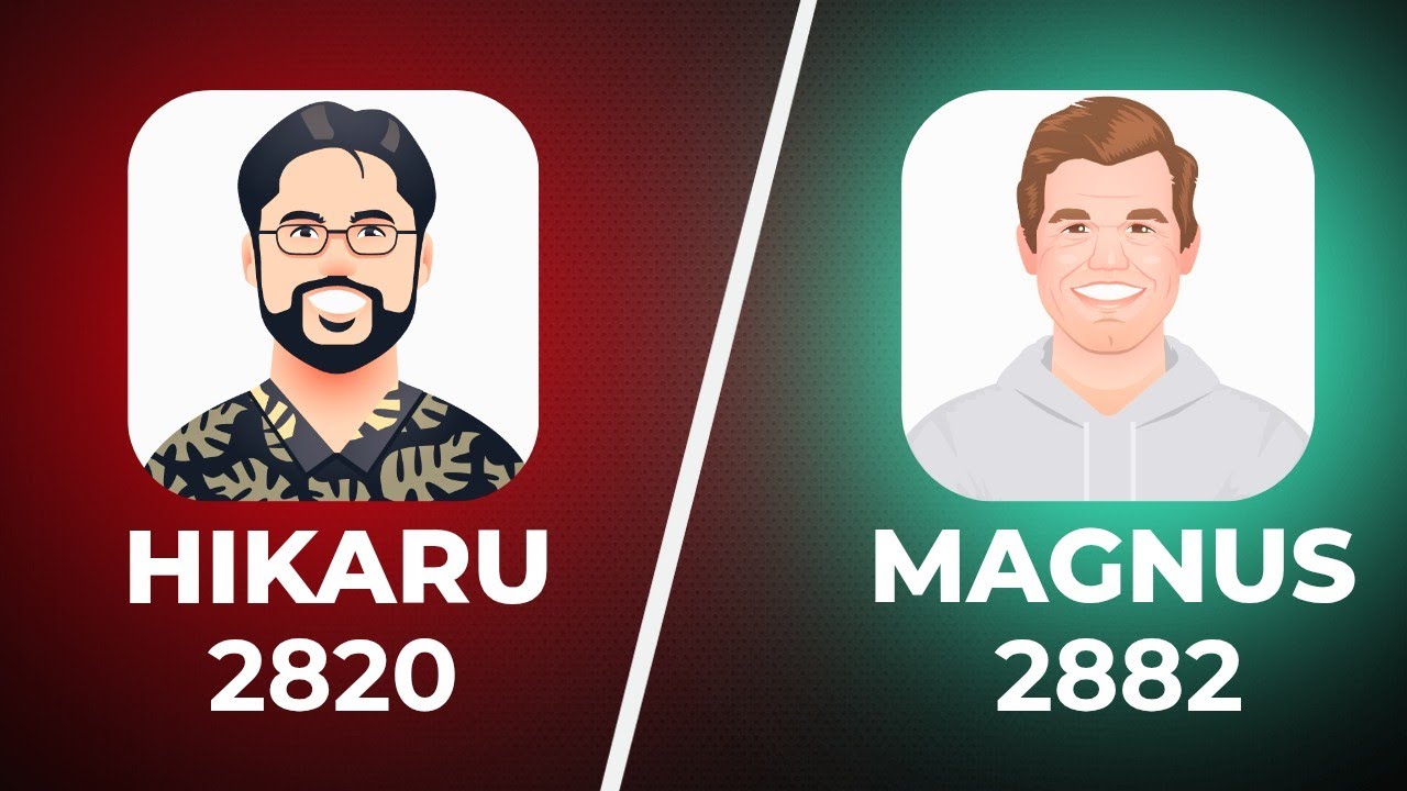 Two Chess Legends as Bots – Magnus vs Hikaru! - YouTube