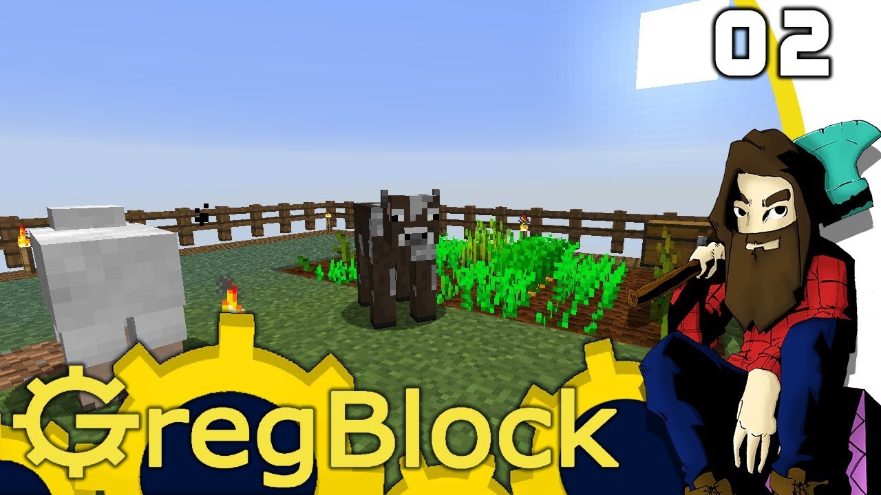 [Minecraft] GregBlock #02 - Premiers outils - YouTube