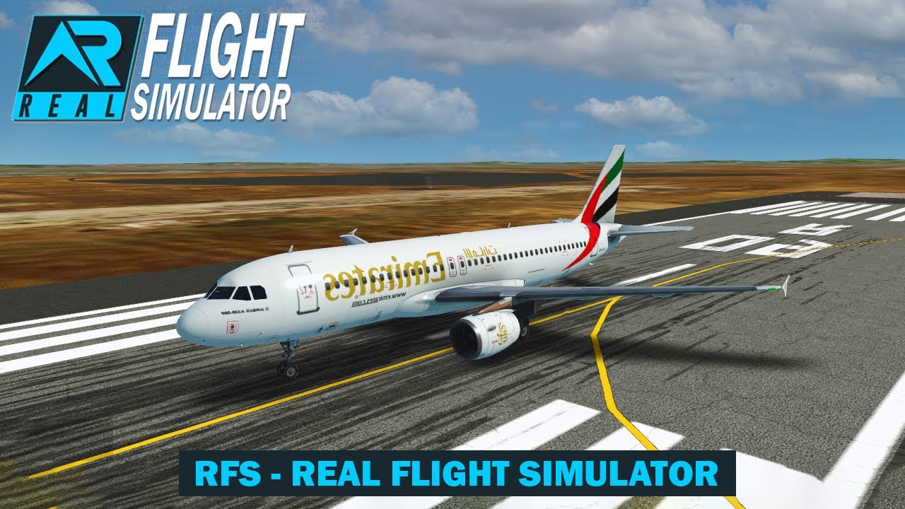 RFS Real Flight Simulator - TAKEOFF | Emirates - Airbus a320-200 - YouTube