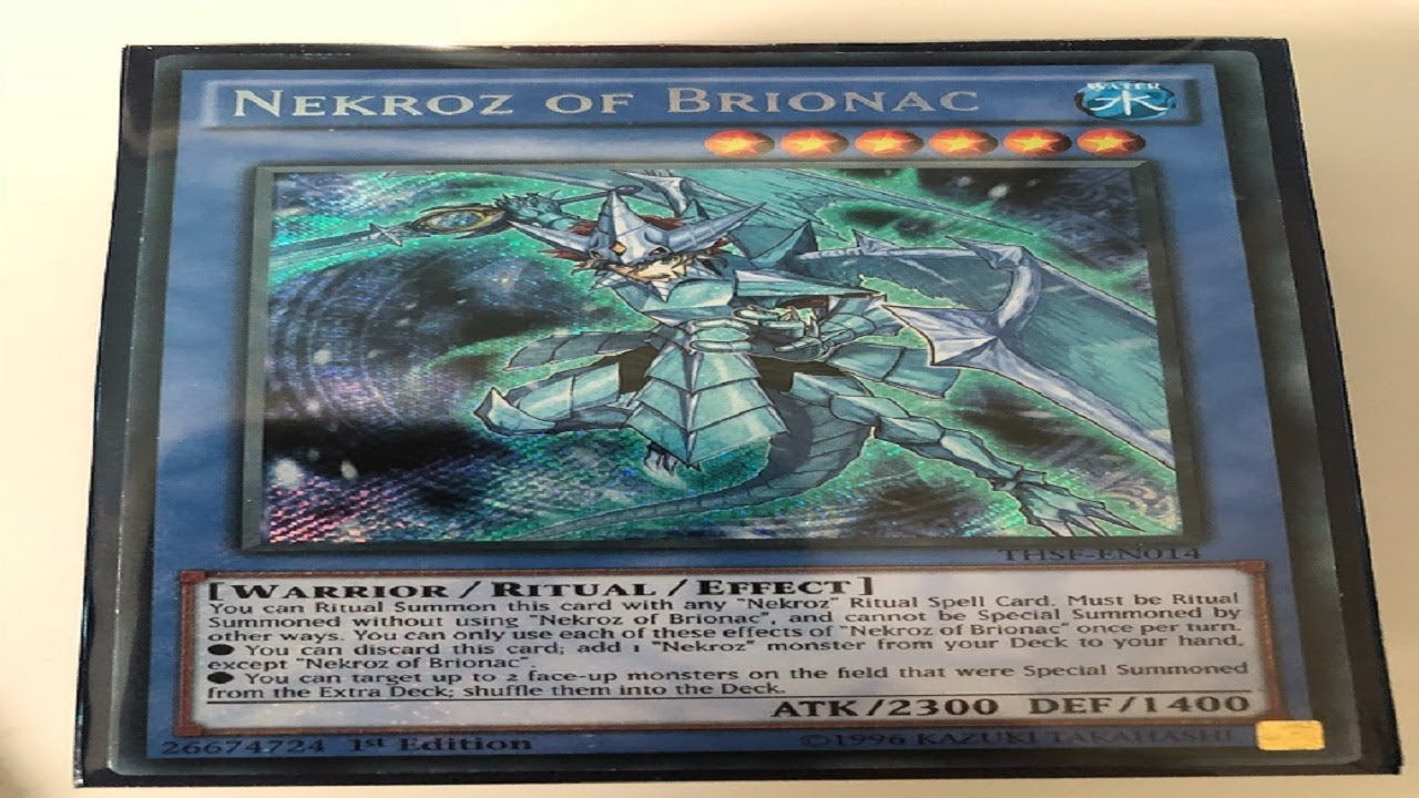 Yu-Gi-Oh - March 2019 Nekroz Deck Profile - YouTube