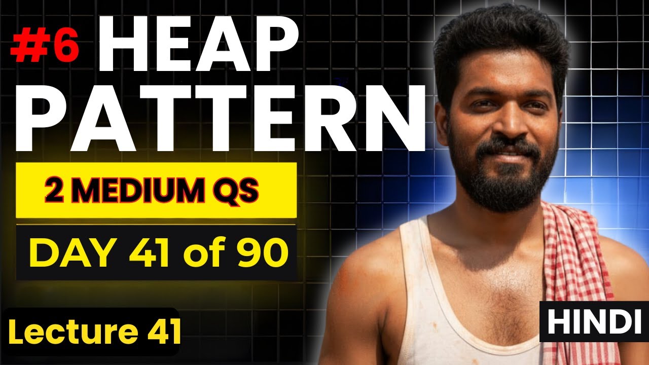 Day 41/90 |⚡Last Stone Weight + Digit Swap Parity | Heap Pattern ...