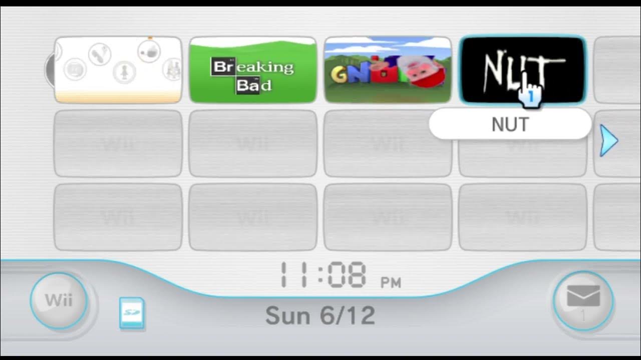 so i made custom wii channels... - YouTube