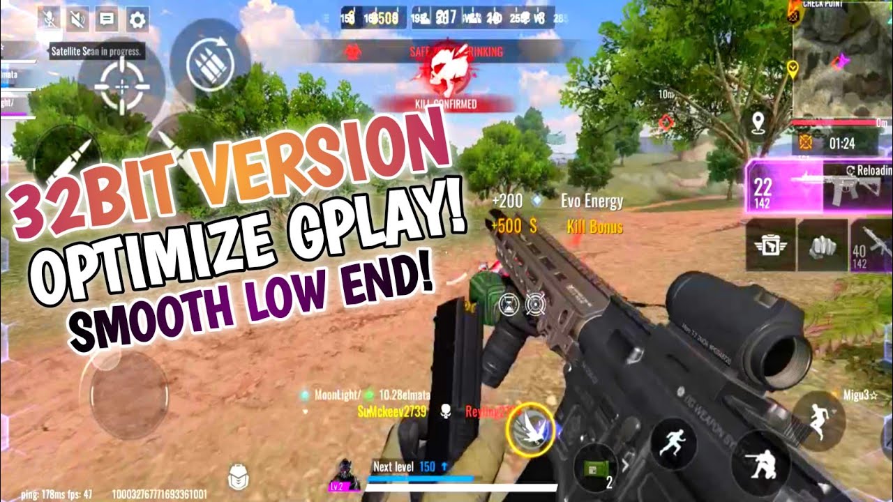 HOW TO FIX PROJECT BLOOD STRIKE LAG& & FPS FPS DROP USING 32BIT VERSION ...