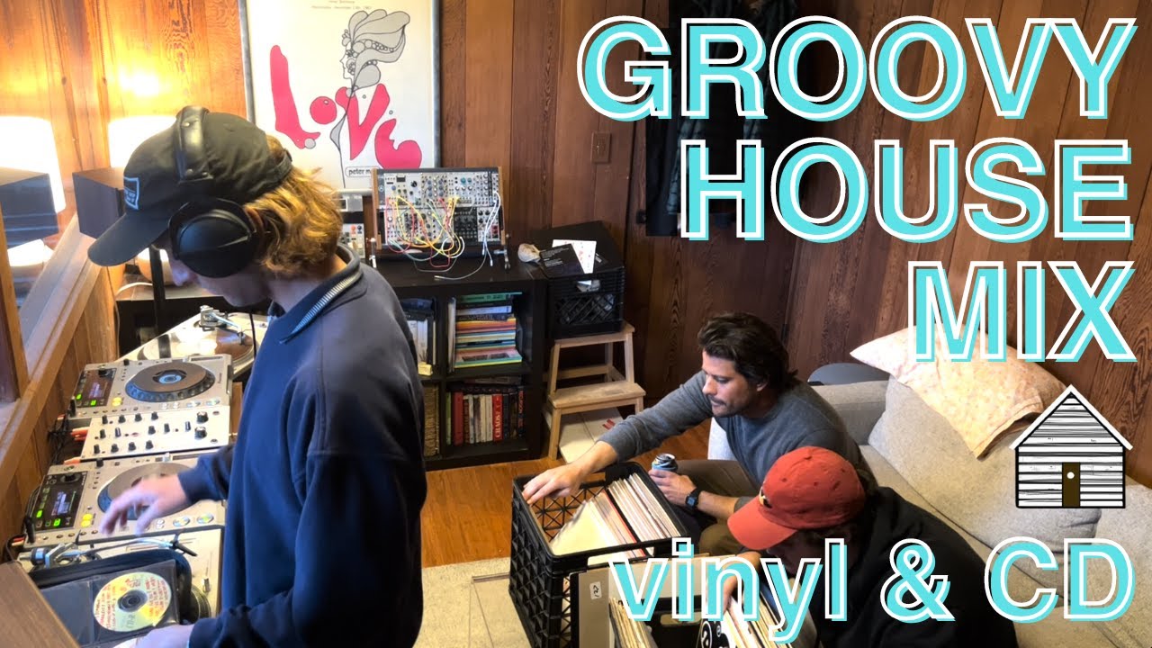 Funky house vinyl & CD mix by the sea - YouTube