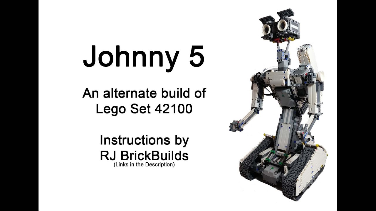 Lego Johnny 5 (by RJ Brickbuilds) Speedbuild - YouTube