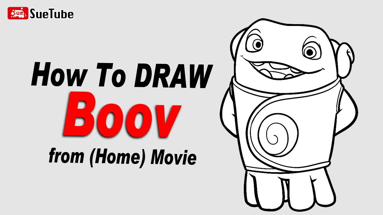 how to DRAW BOOV |home| easy drawing رسم سهل - تعلم الرسم - YouTube