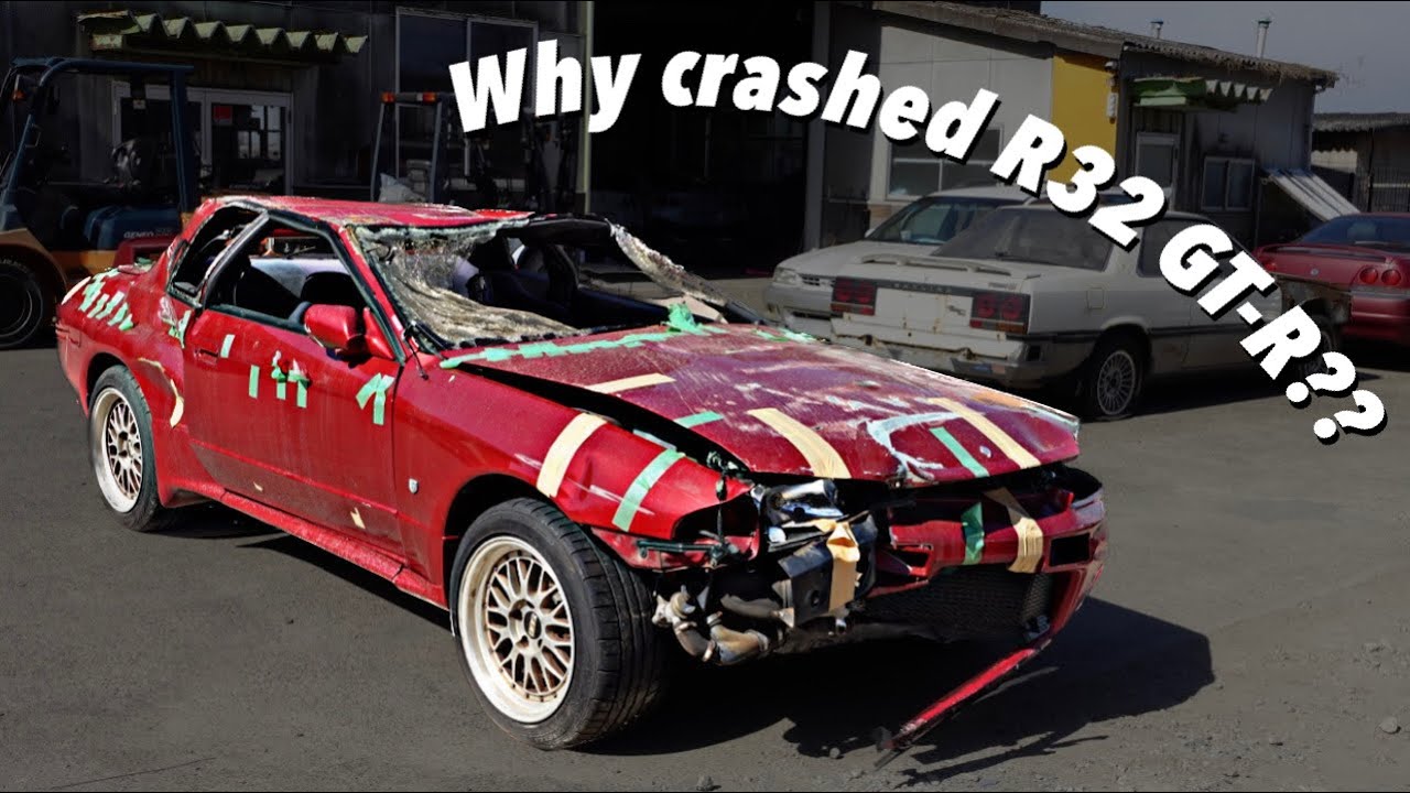 The reasons we bought an CRASHED R32 GT-R from the car auctions in ...